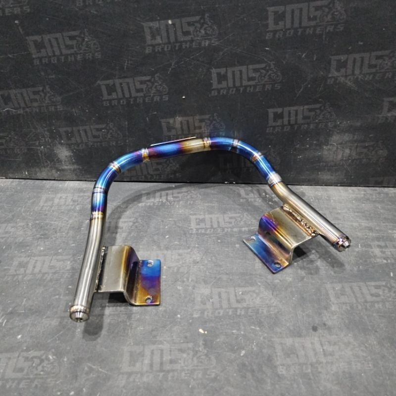 Jual Grab Behel Tiang Gawang P Titanium Yamaha Mio Sporty Original ...
