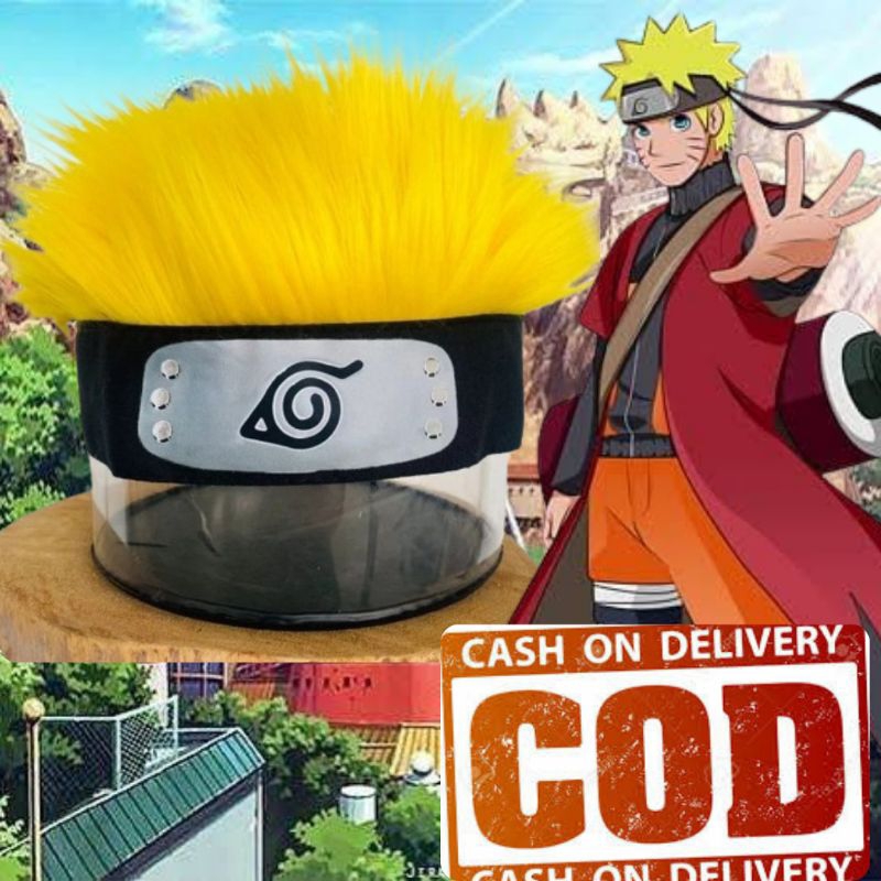 Jual topi rambut palsu pria Naruto cosplay wik Naruto | Shopee Indonesia