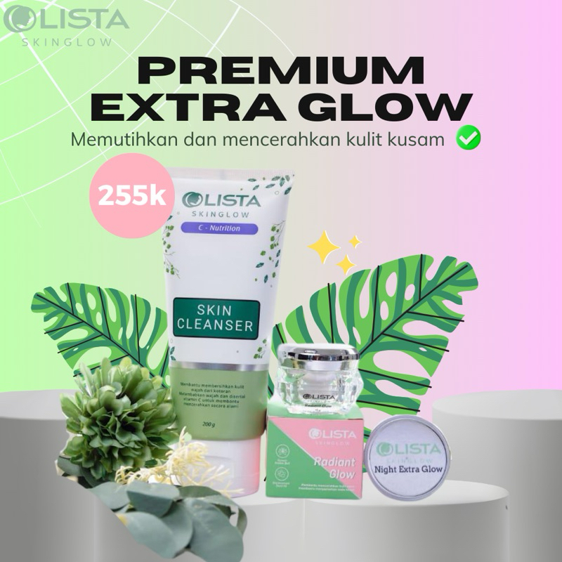 Jual Paket Premium EXTRA GLOW Colista skin care (Paket ekonomis untuk ...