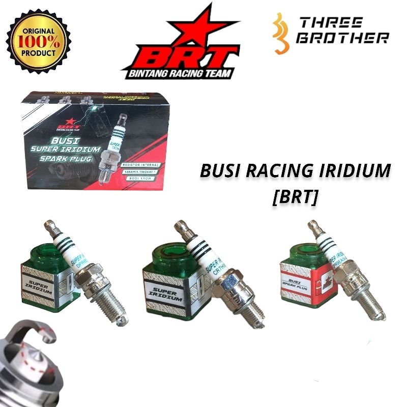 Jual Busi racing brt super iridium pcx 150 vario 125 150 nmax aerox r15 v3 semua motor matic dan ...