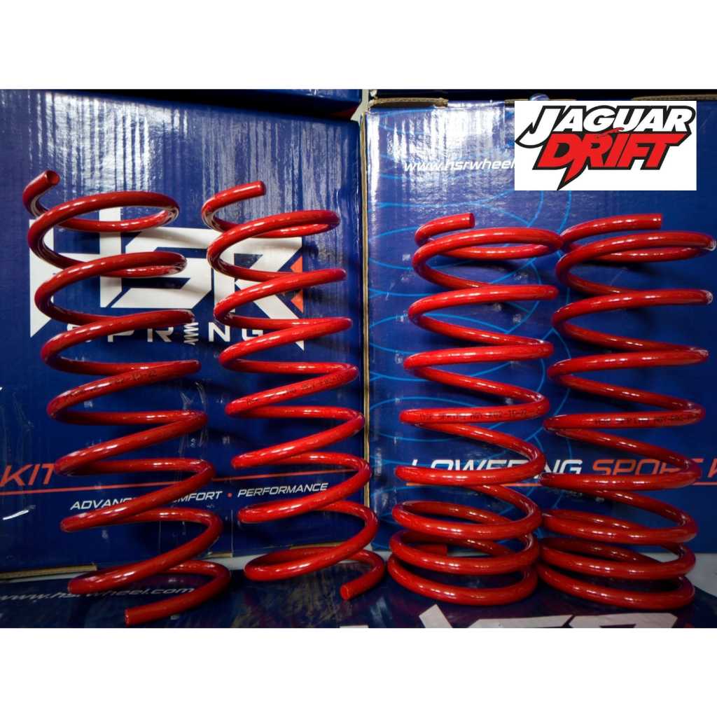 Jual PER MOBIL CEPER LOWERING KIT HSR RED TOYOTA AGYA RAIZE ROCK 2014 ...
