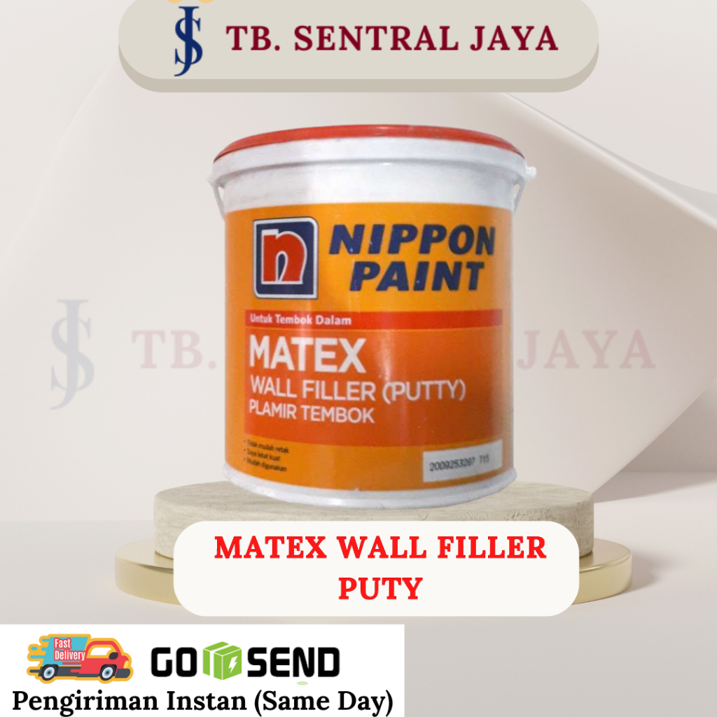 Jual Matex Wall Filler Puty 4 Kg/Plamir Tembok | Shopee Indonesia