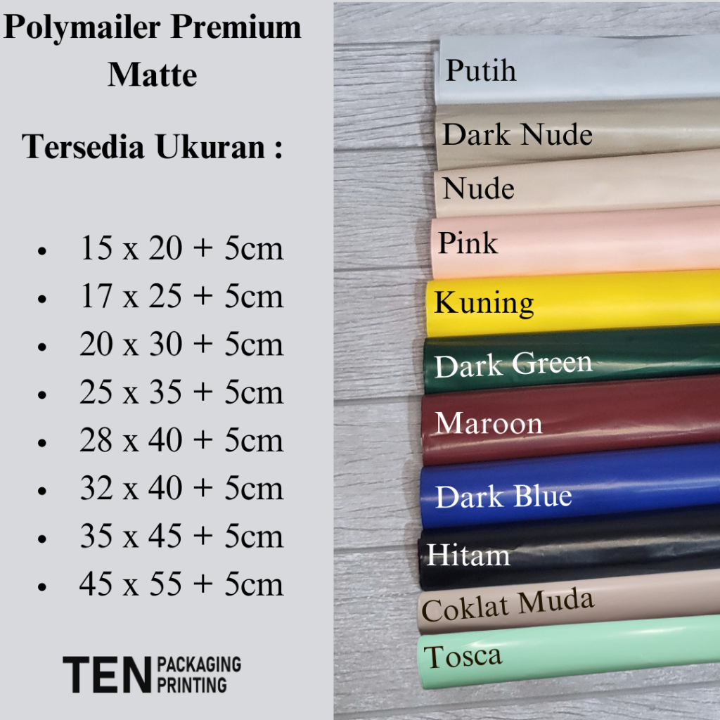 Jual [32x45] 100LEMBAR PLASTIK POLYMAILER PACKING OLSHOP TERMURAH ...