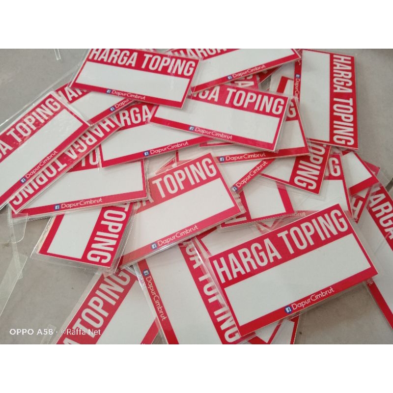 Jual Daftar Harga Toping seblak + laminating isi 20pcs | Shopee Indonesia