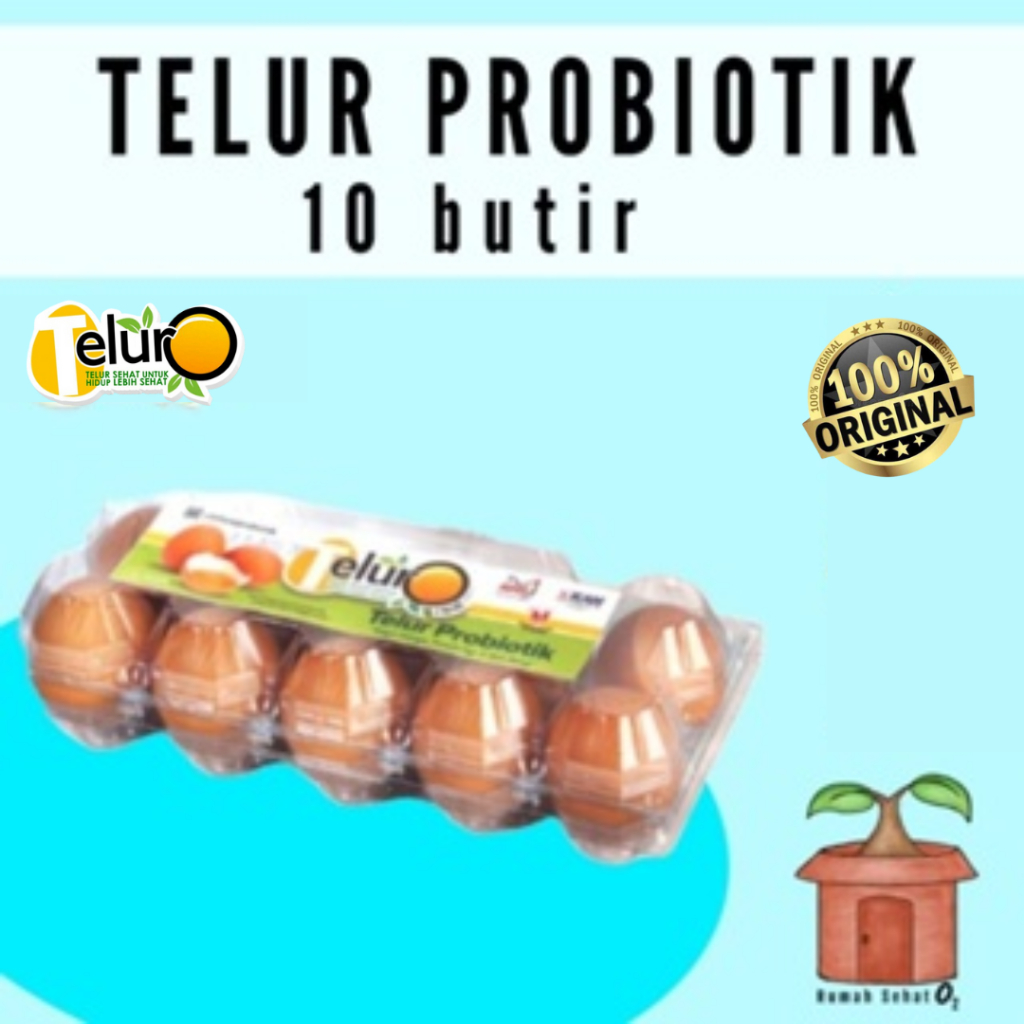 Jual TELUR O - Ayam Organik Probiotik Lactobacillus Sehat Pack Kaya ...