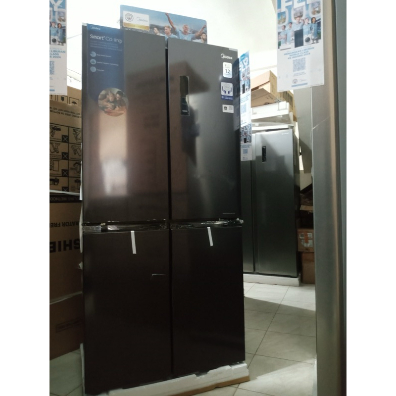 Jual KULKAS MIDEA MULTI DOOR REFRIGERATOR MDRF632FIF28ID GARANSI RESMI ...