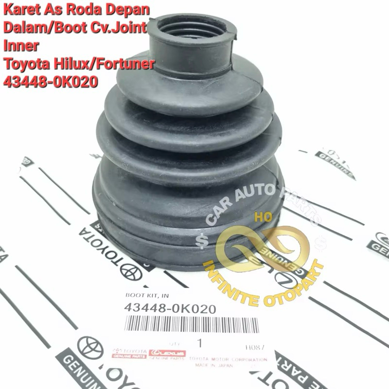 Jual Karet Boot CV Join Karet As Roda Depan Luar Toyota Hilux Vigo ...