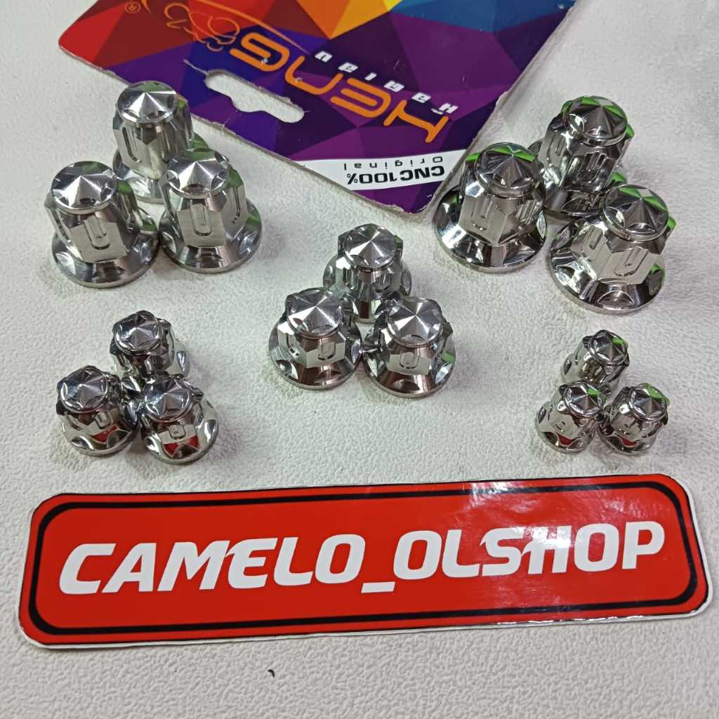 Jual MUR H2 10 12 14 17 19 TOPI STAINLESS ORIGINAL HENG THAILAND / MUR ...