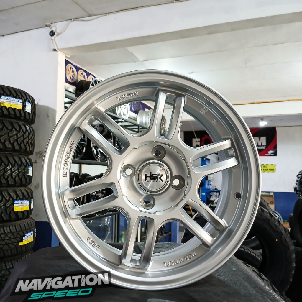 Jual Velg Mobil Agya Ayla Calya R15 Pelak Racing HSR AERI Ring 15 Lebar 6,5 Baut 4x100 | Shopee ...