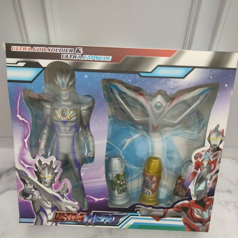 Jual HF000-2 - Mainan Robot Ultraman + Topeng + Capsul Ultra | Shopee ...