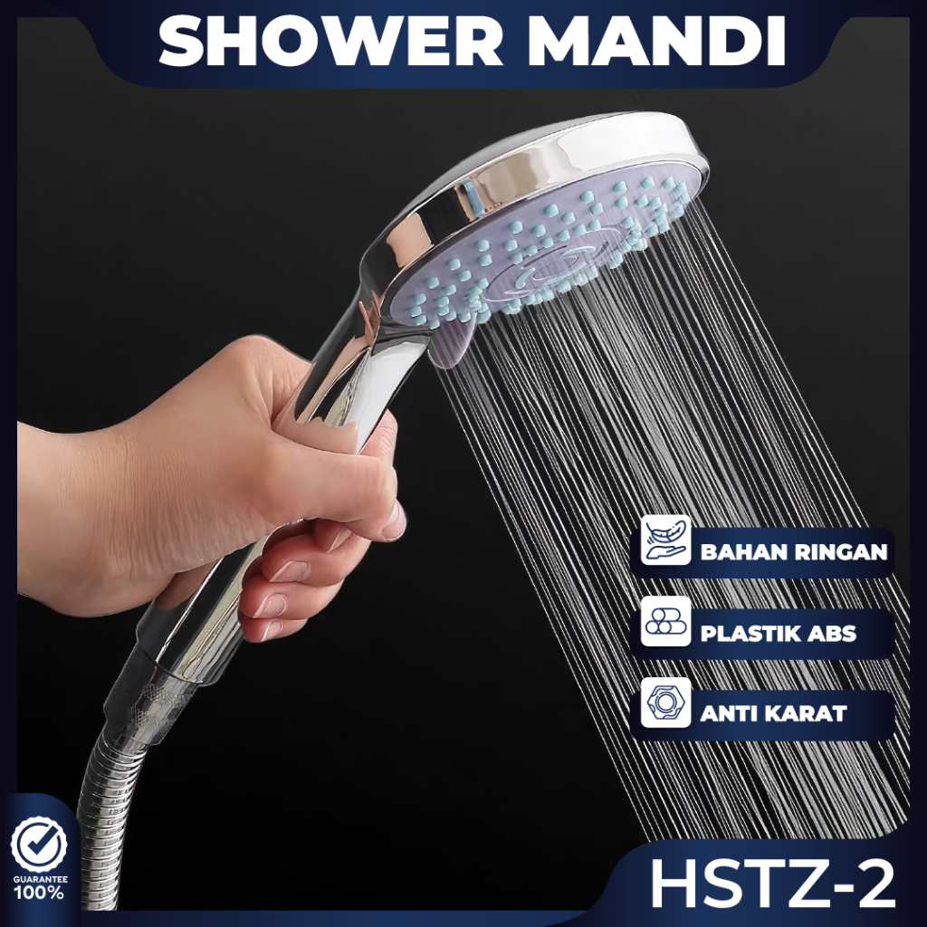 Jual Shower Mandi 3in1 Simple Set Shower Hand Held Set-live ...