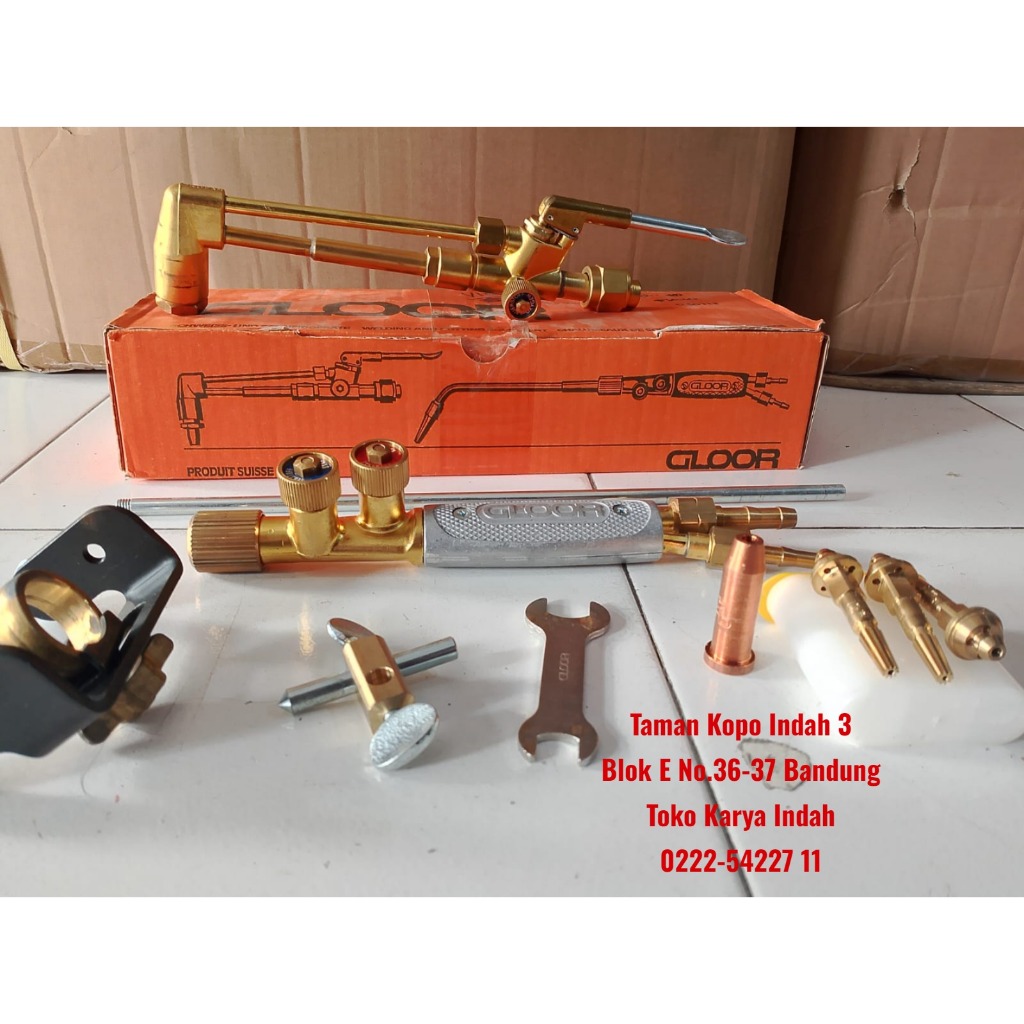Jual Blander Las dan Potong LPG GLOOR ASLI ORIGINAL WELDING CUTTING ...