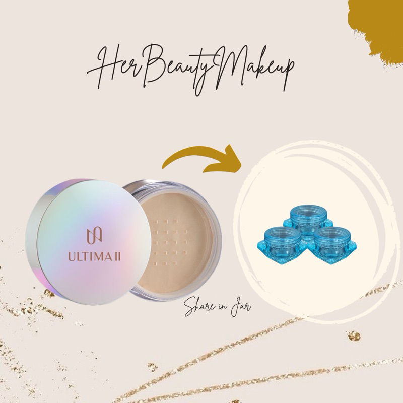 Jual Share in Jar Ultima II Delicate Translucent Face Powder | Shopee ...