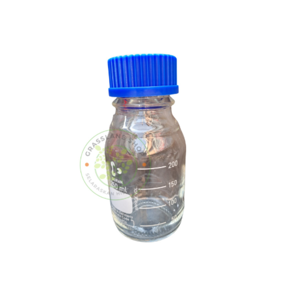 Jual Botol Lab 250 ml Laboratorium Laboratory Bottle Duran 21801365 ...