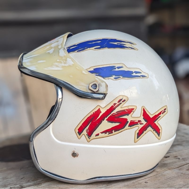 Jual helm honda nsx jadul custom | Shopee Indonesia