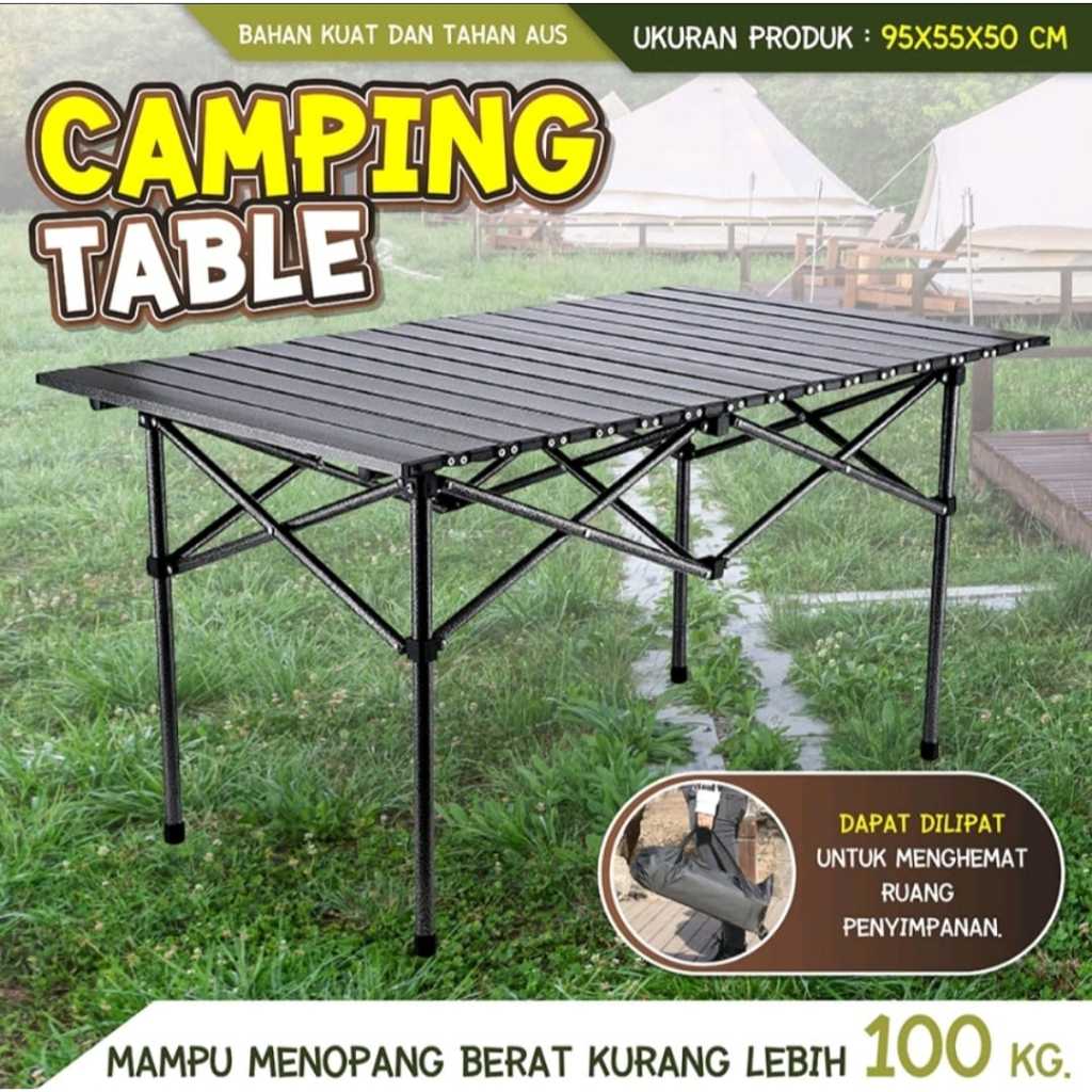 Jual Meja Camping Lipat Outdoor / Kursi Lipat Camping Portable / Meja ...