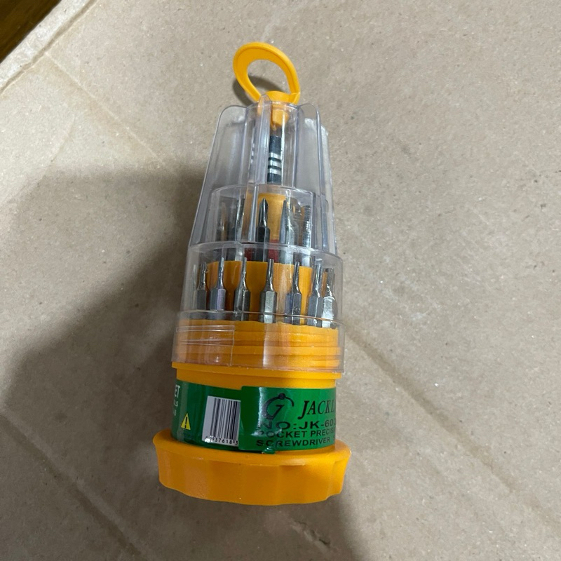 Jual ALAT TUKANG / OBENG SERBA GUNA / OBENG SET 31 in 1 / OBENG BOLAK ...