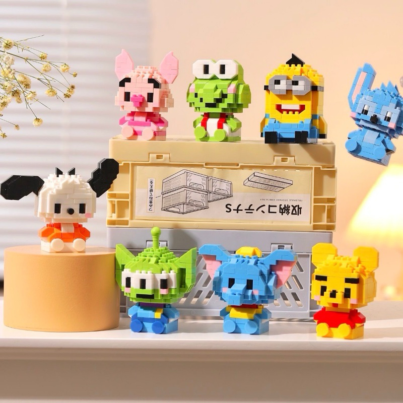 Jual Nano Block Model duduk DIY Karakter Balok Susun Edukasi Anak ...