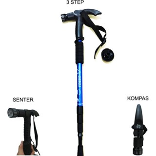 Jual Super Delivery Tongkat hiking trekking pole tongkat daki gunung ...