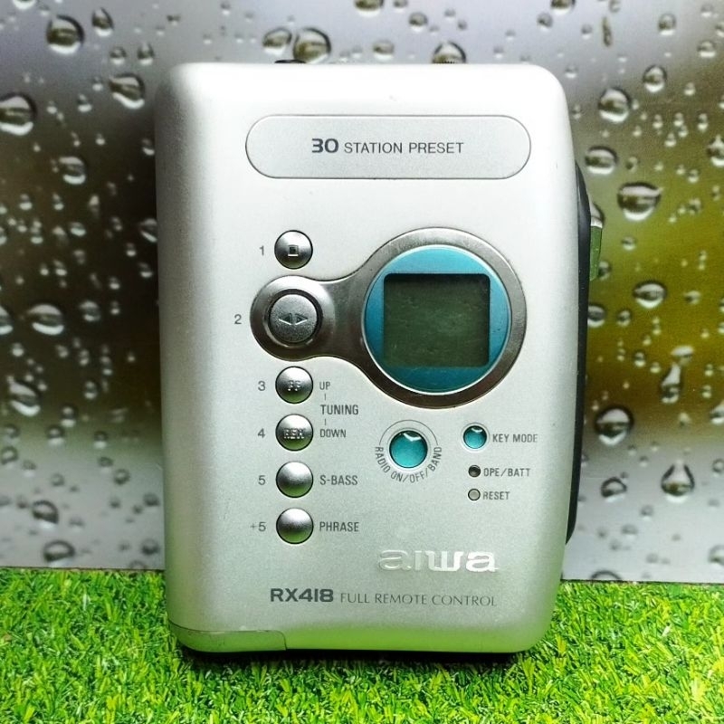 Jual Walkman Stereo Radio Cassette Player AIWA RX 418 Auto Reverse | Shopee Indonesia