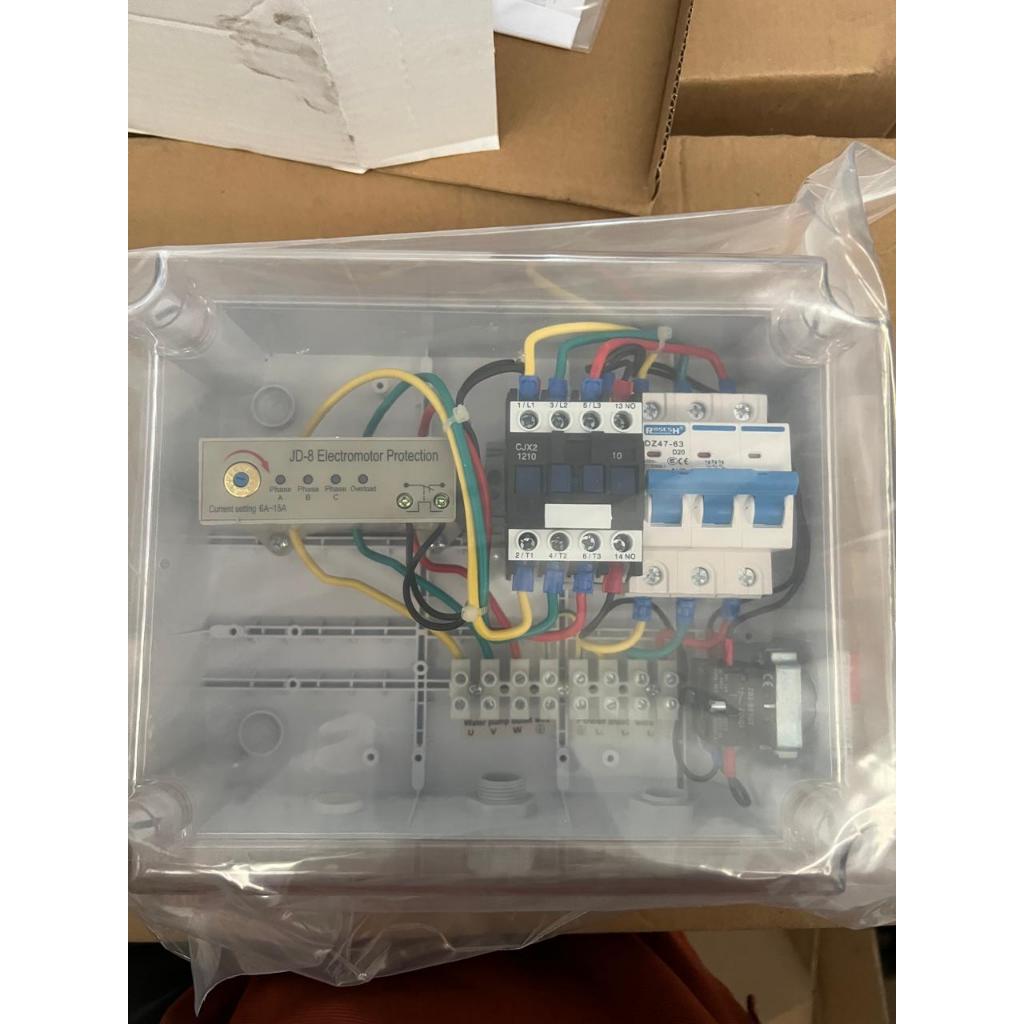 Jual Control BOX 4" 4 HP 3000 watt 380 volt 3 phase bisa untuk semua ...