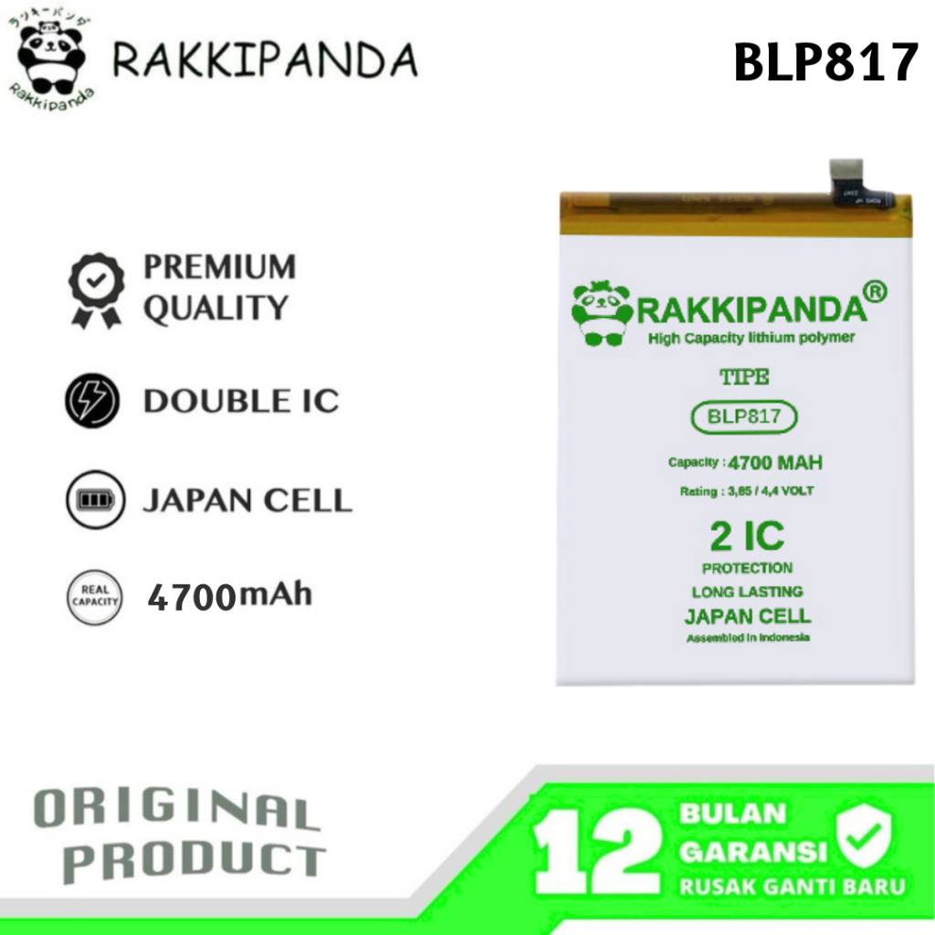 Jual RakkiPanda - BLP817 A15 / A15S / A16E / A16K Batre Batrai Baterai ...