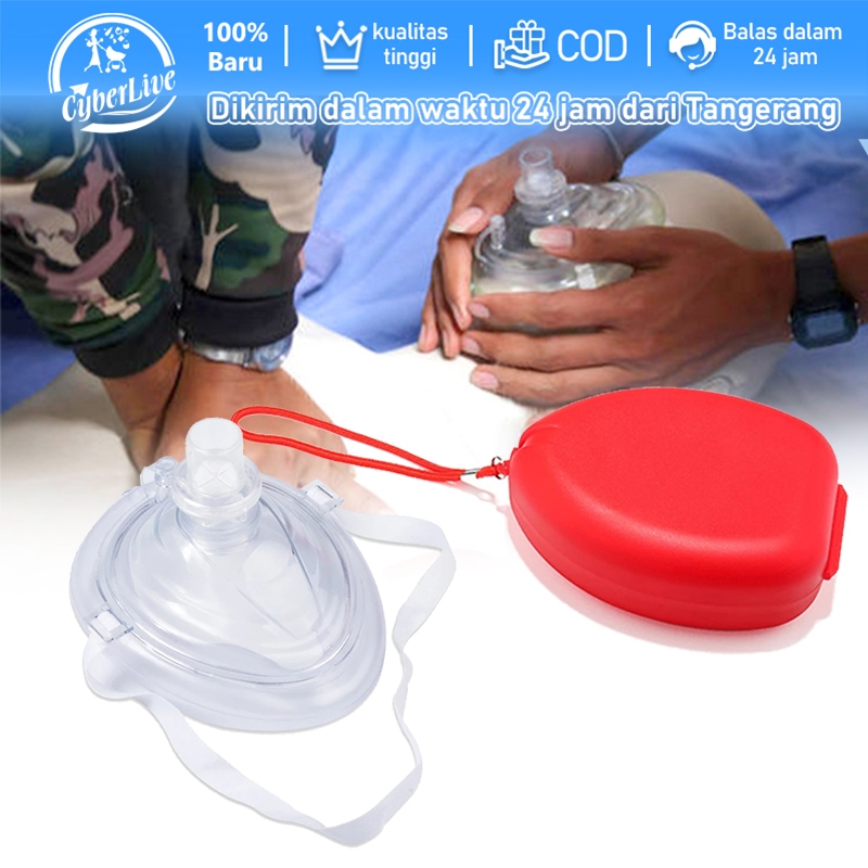 Jual Medical CPR Mask / CPR Pocket Resuscitator Mask / Mouth To Mouth ...