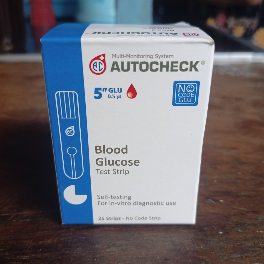 Jual Autocheck glucare strip auto check blood glucose autocheck Gula ...