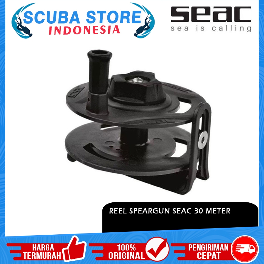Jual Reel Speargun Seac 30M Panah Tembak Ikan Spearo Gulungan Tali 30 ...
