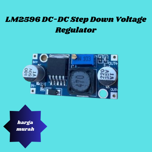 Jual LM2596 DC-DC Step Down Voltage Regulator | Shopee Indonesia