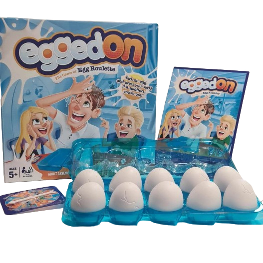 Jual Mainan Anak Eggedon The Game Of Egg Roulette Family Board Game ...