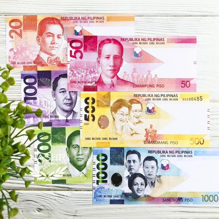 Jual Replika Uang Mainan Peso Phillipine PHP Filipina - HARGA SATUAN ...