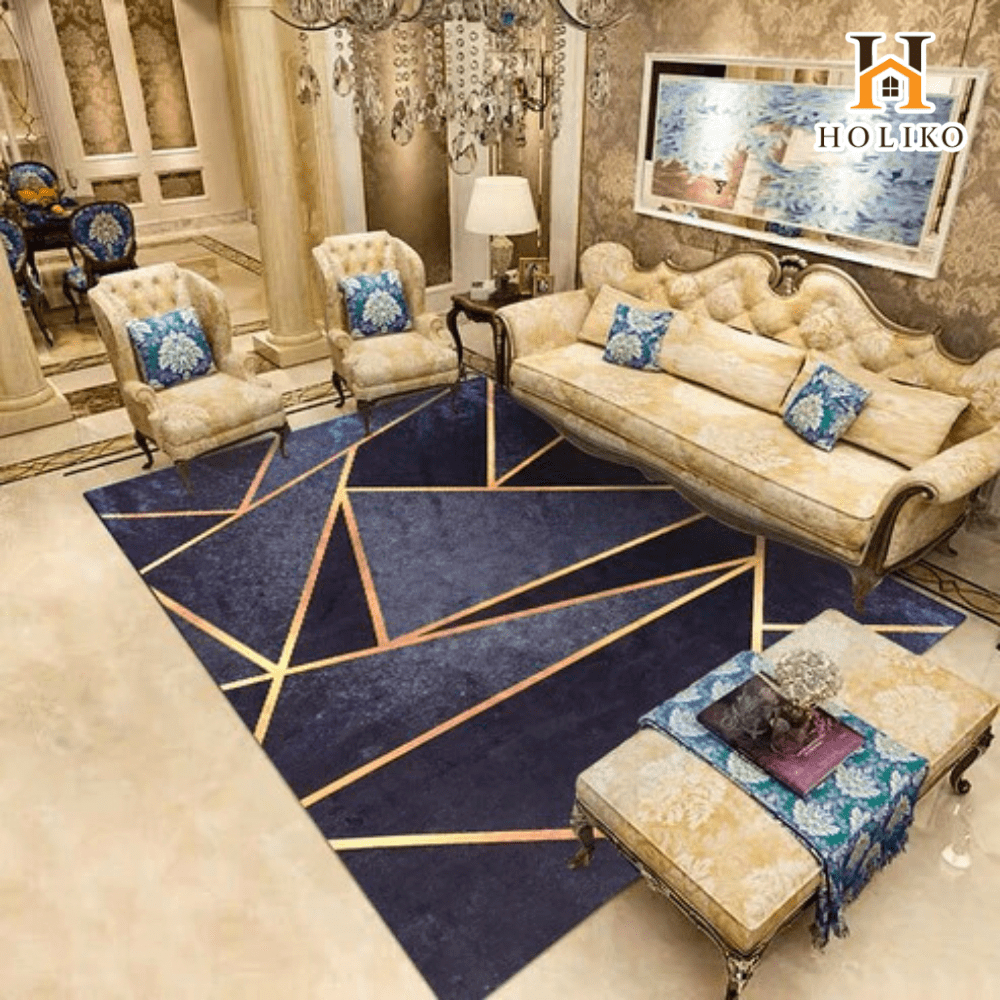 Jual ABCD - Karpet Lantai Permadani 200x300 Motif JY Triangle Polyester ...