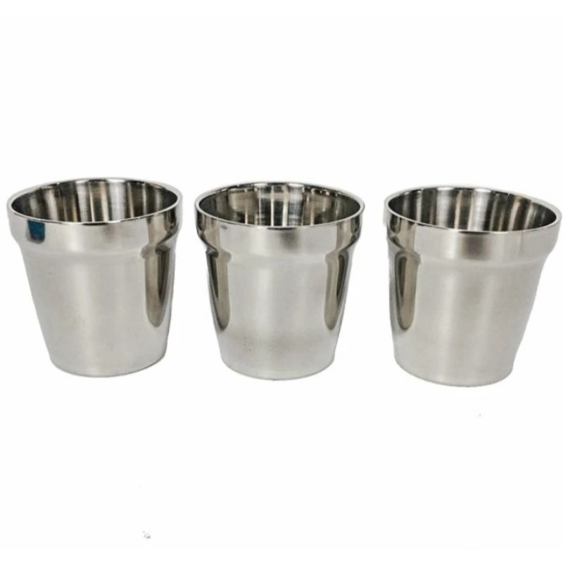 Jual Gelas Korea Sus 304 • Mug Stainless Tebal High Quality | Shopee ...