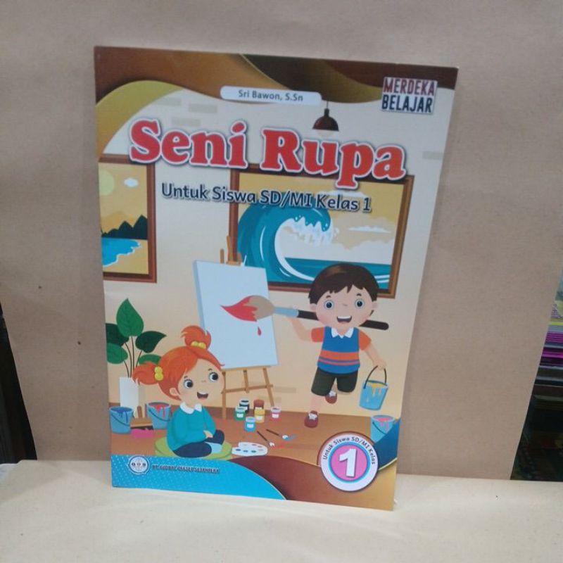 Jual Buku paket seni rupa untuk siswa sd/ mi kelas 1 kurikulum merdeka 2023. | Shopee Indonesia