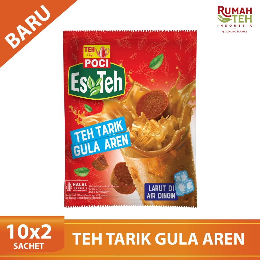 Jual Instant Powder Es Teh Poci Gula Aren 10 pcs x 2 (2 renteng ...