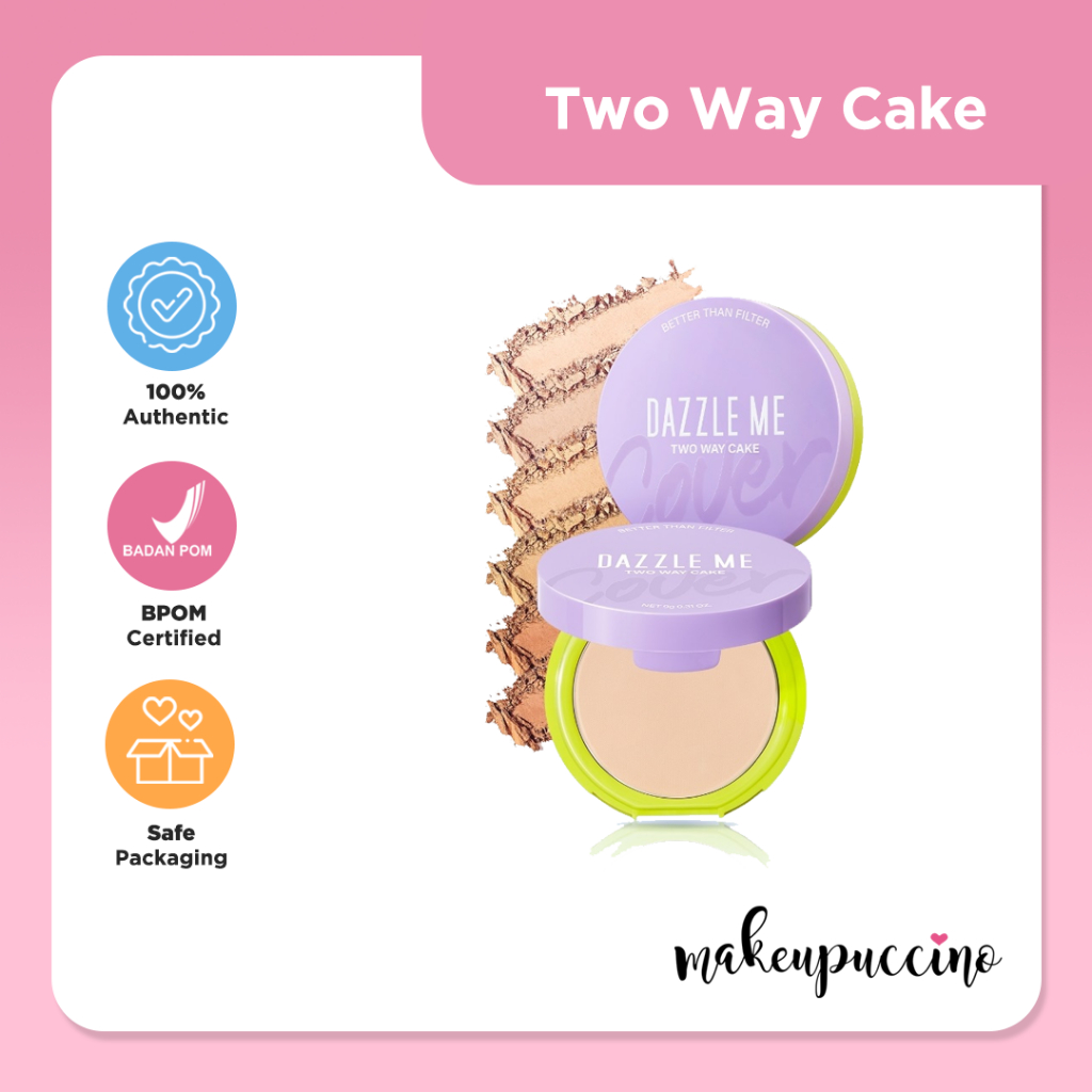 Jual [NEW LAUNCH] DAZZLE ME Better than Filter Double Kill Two Way Cake ...