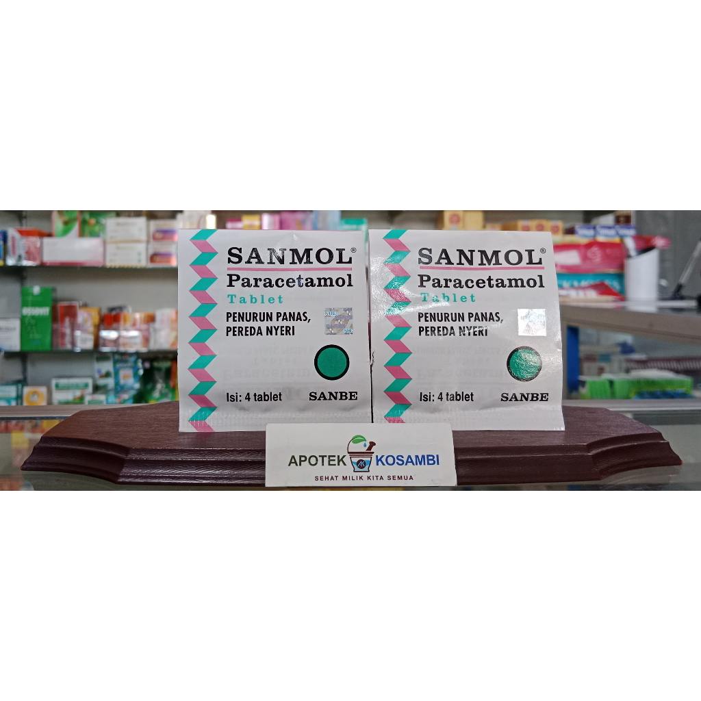 Jual SANMOL 500 MG 4 TABLET | Shopee Indonesia