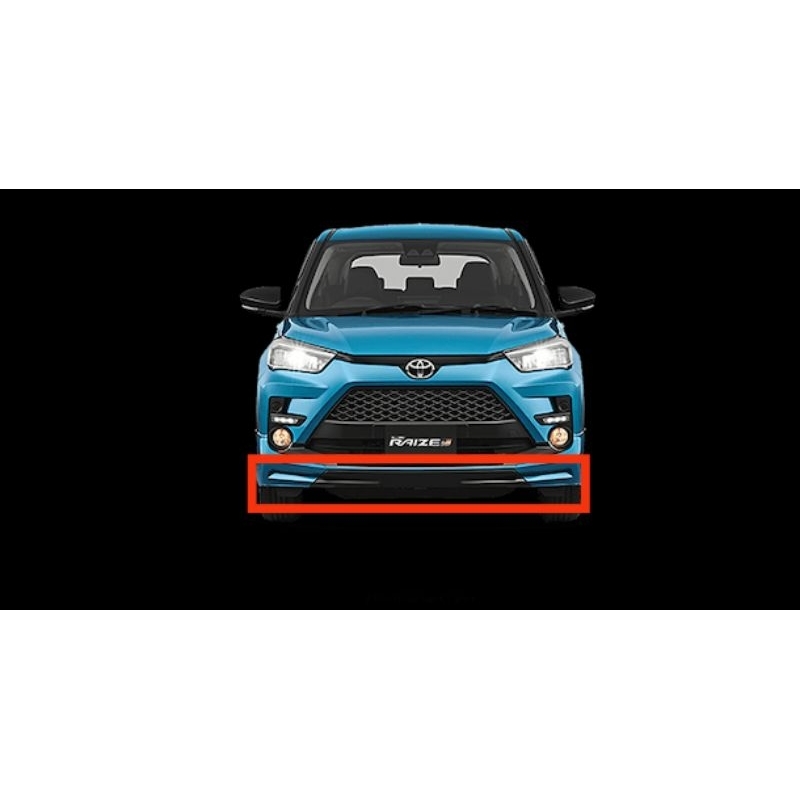 Jual Bodykit Spoiler Bodykit Bemper Depan Raize GR Turbo Original ...