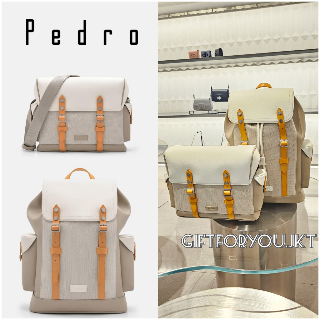 Jual Tas Pria Pedro Backpack Man Messenger Bag Jones Tas Ransel Cowok ...