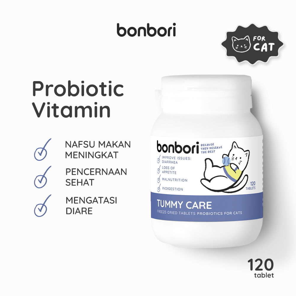 Jual bonbori Cat Probiotic | Suplemen Vitamin Kucing FREEZE DRIED ...