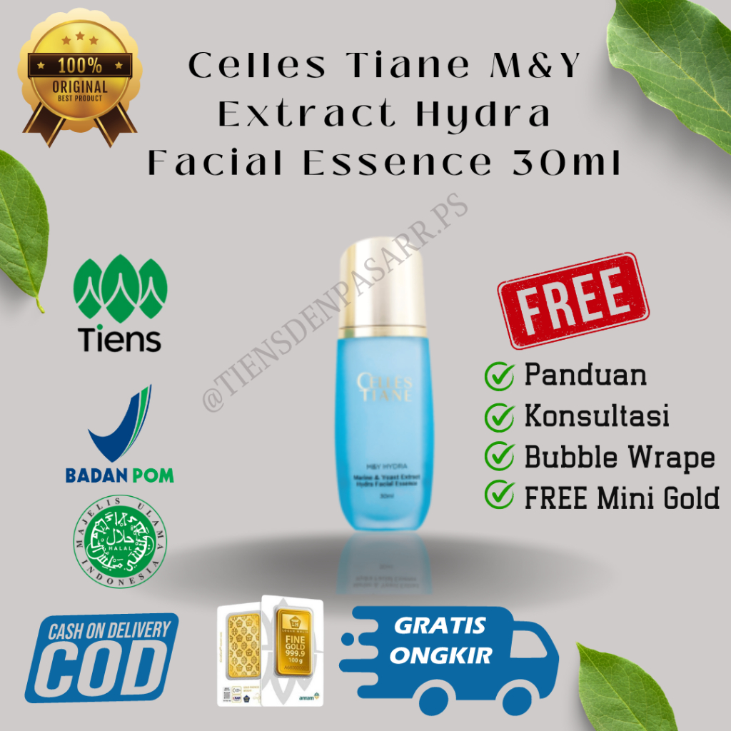 Jual Celles Tiane M&Y Extract Hydra Facial Essence 30ml | Shopee Indonesia