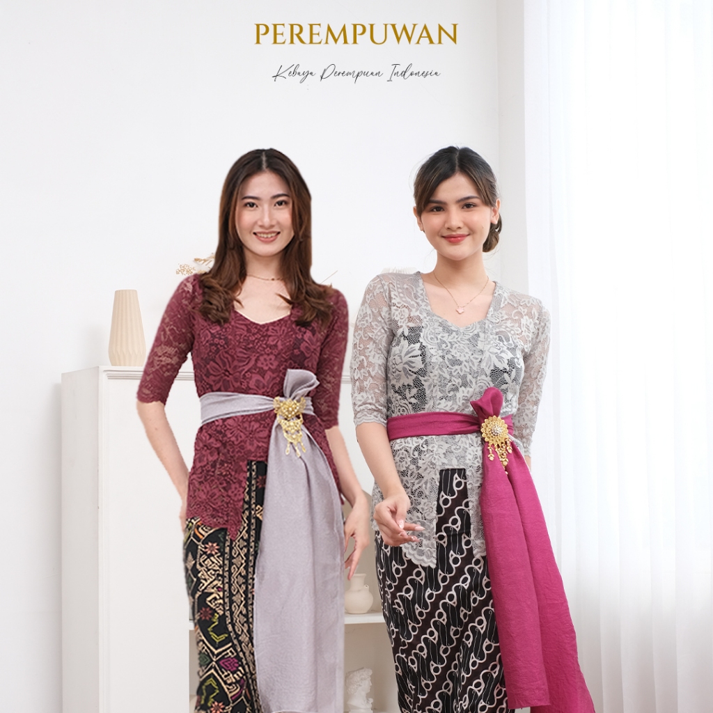 Jual PEREMPUWAN | Atasan Kebaya Bali Kutu Baru Brokat Wisuda Kondangan ...