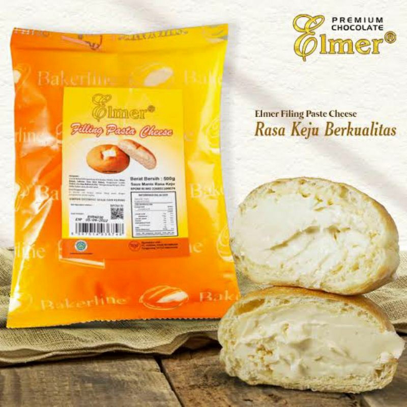 Jual Elmer Filling Pasta Cheese / Selai Isian Roti 500gr | Shopee Indonesia