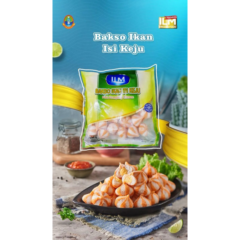 Jual ILM Dumpling Isi Keju Frozen Food 500 g | Shopee Indonesia