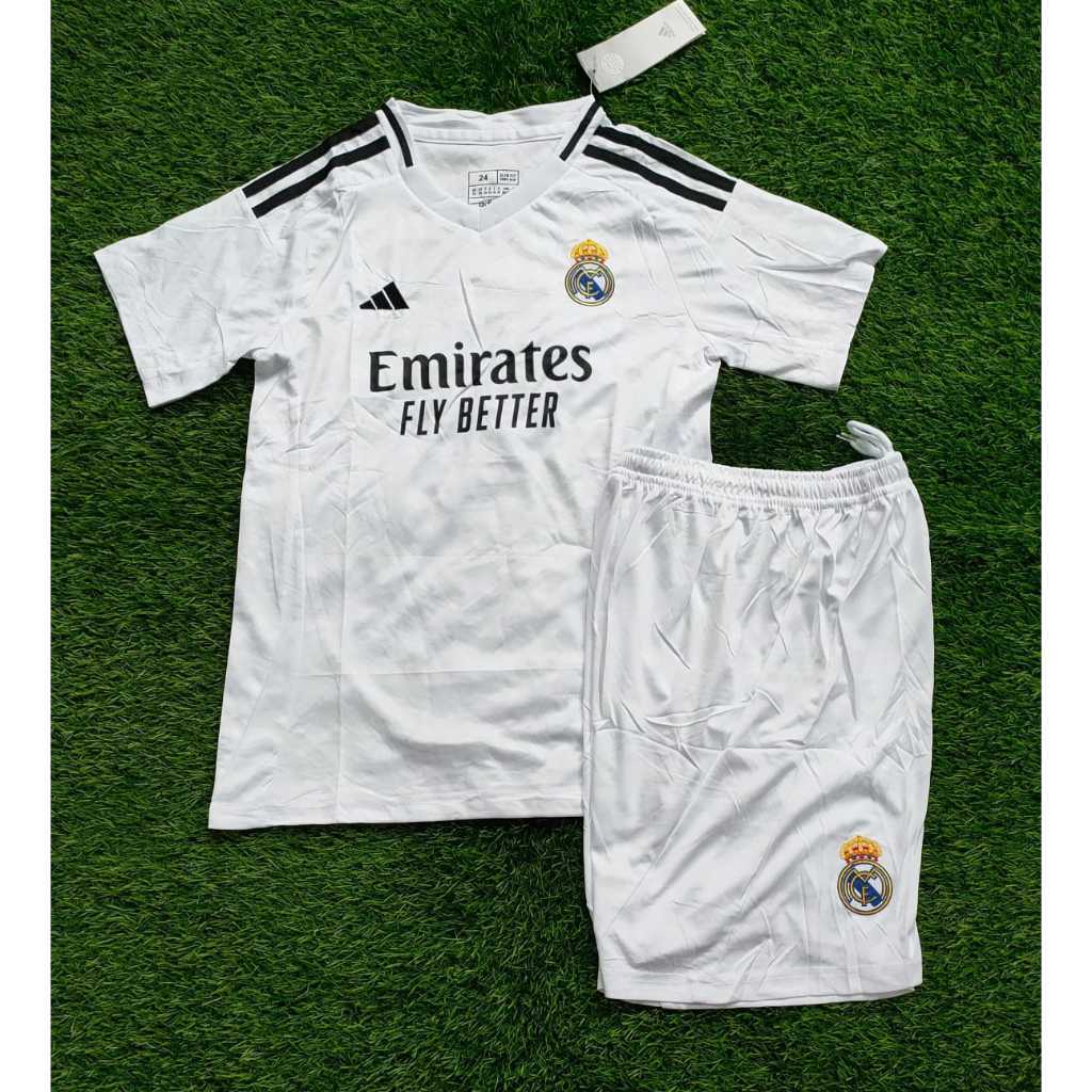 Jual JERSEY BOLA ANAK MADRID HOME 2024/2025 GRADE ORI THAILAND BAJU ...