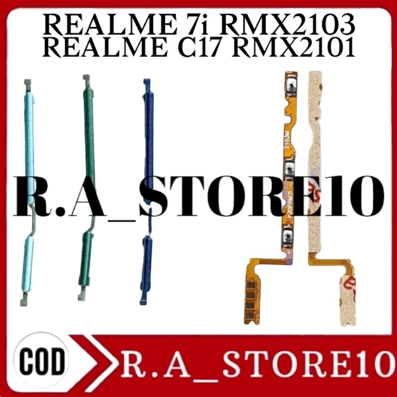 Jual Flexible Flexibel On Off Volume Realme C17 2020 RMX2103 / 7i RMX2101 Fleksibel Flexi On Of ...