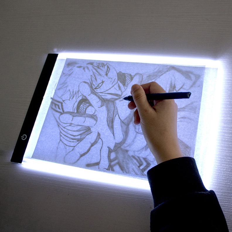 Jual KODE T52R Kotak Lampu Papan Salinan LED Tracing A5A4 Alas Lampu ...