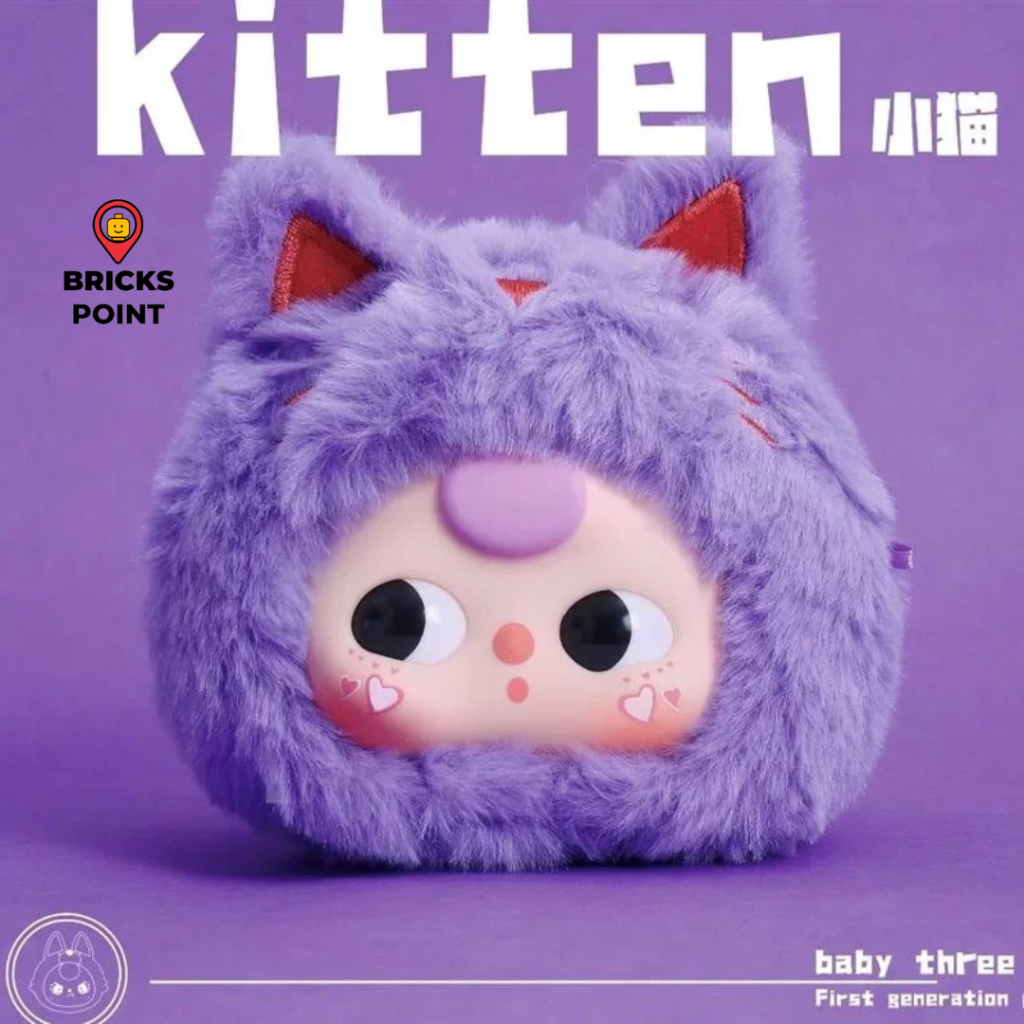 Jual BABY THREE 1ST FIRST GENERATION ANIMAL PARTY SERIES PLUSH BLIND ...