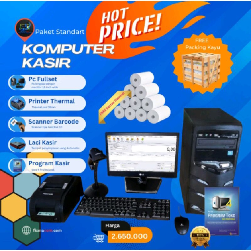 Jual Komputer kasir Core i3 Tanpa printer thermal | Shopee Indonesia